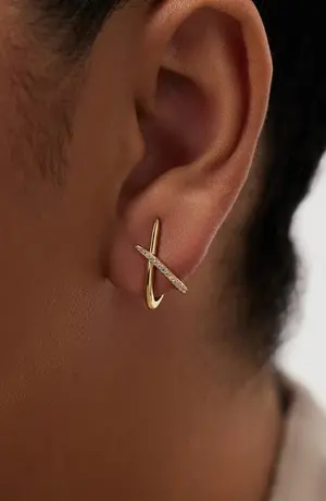 ANA LUISA Sloane Crisscross Stud Earrings