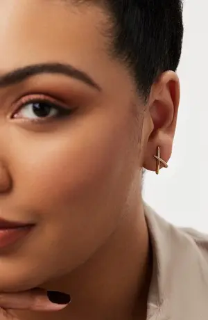 ANA LUISA Sloane Crisscross Stud Earrings
