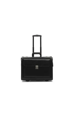 KORCHMAR Mobilemax 18" Wheeled Leather Catalog Case