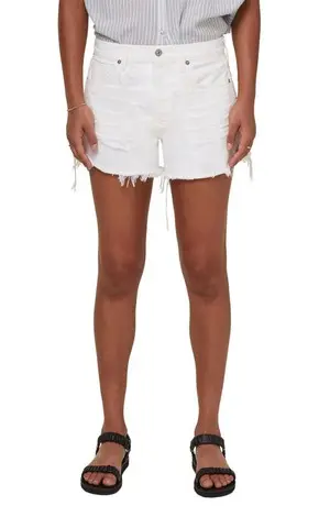 Citizens Of Humanity Marlow Nonstretch Cutoff Denim Shorts