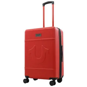 True Religion Molded U 26.5" Expandable Hardside Spinner Luggage - Red