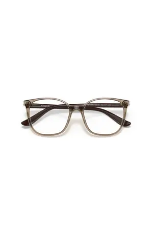 VOGUE EYEWEAR 52mm Rectangle Optical Glasses