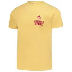 IMAGE ONE Arizona State Sun Devils Comfort Colors Thick Lined Landscape T-shirt