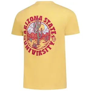 IMAGE ONE Arizona State Sun Devils Comfort Colors Thick Lined Landscape T-shirt