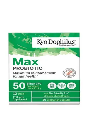 KYO-DOPHILUS Max Probiotic, Maximum Reinforcement For Gut Health