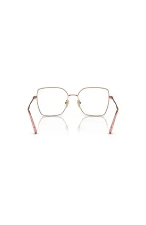 VOGUE EYEWEAR 51mm Irregular Optical Glasses - Pink