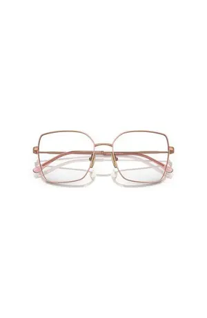 VOGUE EYEWEAR 51mm Irregular Optical Glasses - Pink