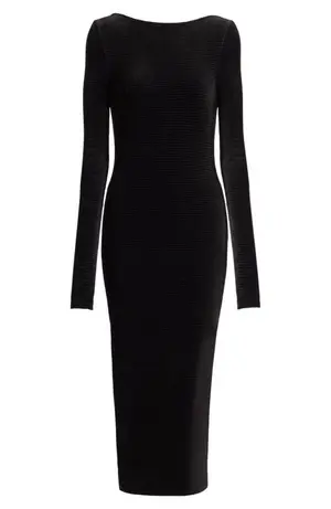 Balmain Long Velvet Dress