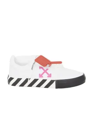 Off-White Vulcanized Low-top Sneakers - Gray