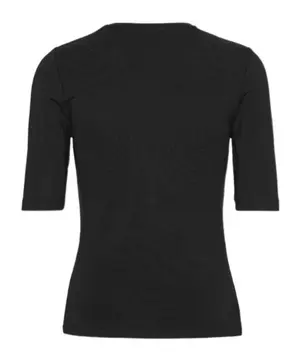 ROTATE BY BIRGER CHRISTENSEN Logo Patch Crewneck T-shirt