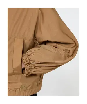 Max Mara Water-repellent Canvas Windbreaker - Tobacco
