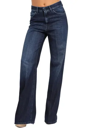 DONDUP High-rise Wide-leg Jeans