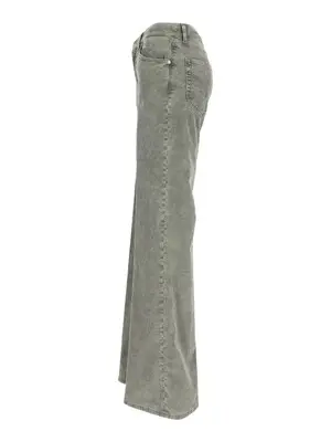 DONDUP Logo Patch Straight-leg Pants
