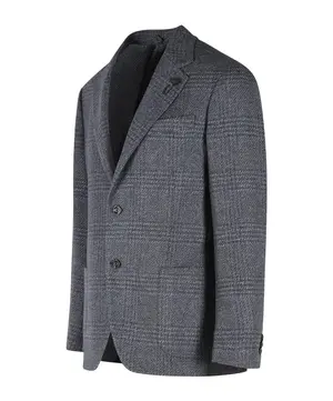 LARDINI Blended-fabric Blazer