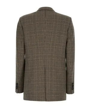 Tagliatore Double-breasted Plaid Jacket