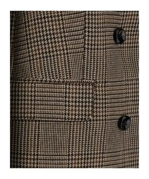 Tagliatore Double-breasted Plaid Jacket