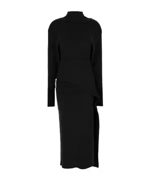 LANVIN Stretch Dress - Black
