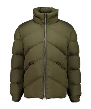 TOM FORD Chevron-quilted Padded Jacket - Green