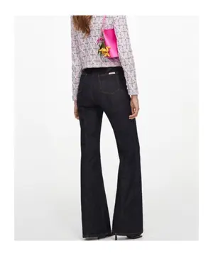 SELF-PORTRAIT High Waisted Denim Jeans