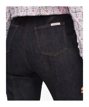 SELF-PORTRAIT High Waisted Denim Jeans