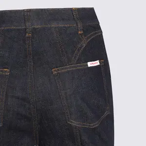 SELF-PORTRAIT High-rise Flared Jeans