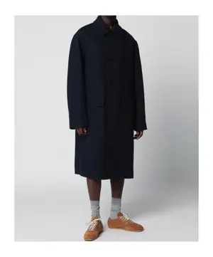 Dries Van Noten Single-breasted Wool Coat