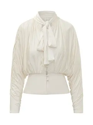 Self-portrait Bow Detail Blouses