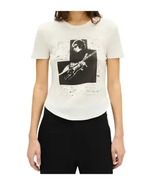 ANN DEMEULEMEESTER Floor Curved-hem T-shirt