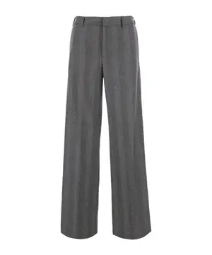PT TORINO Belted Tailored Wide Leg Trousers