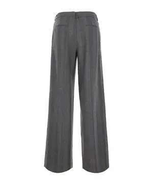 PT TORINO Belted Tailored Wide Leg Trousers