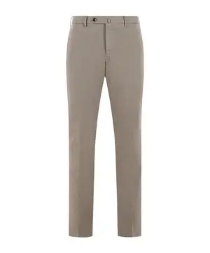 PT TORINO Casual Trousers With Belt Loops - Beige