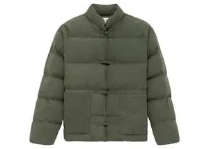 Aimé Leon Dore Down Cardigan - Green