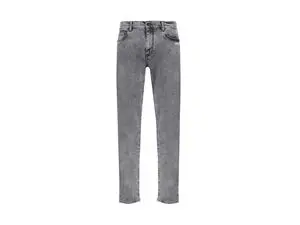 Off-White Skinny Fit Denim Jeans - Medium Grey/white