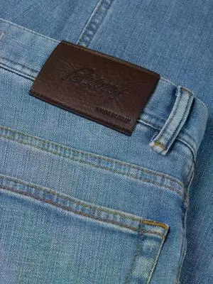 Brioni Faded-effect Slim-fit Jeans
