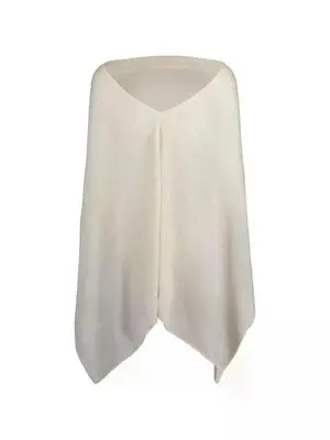 Minnie Rose Ruana Cashmere Poncho