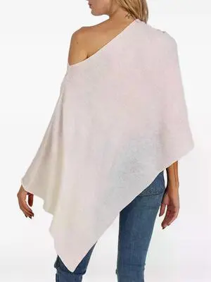 Minnie Rose Ruana Cashmere Poncho