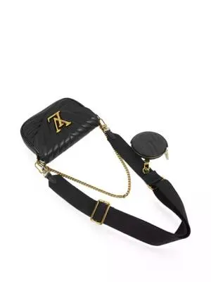 LOUIS VUITTON New Wave Shoulder Bag - Black