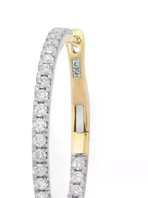 Sara Weinstock Eternity Diamond Hoop Earrings