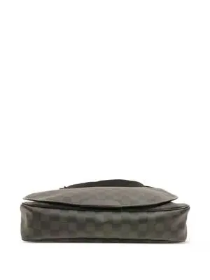 LOUIS VUITTON Damier Graphite Mm Daniel Shoulder Bag - Grey