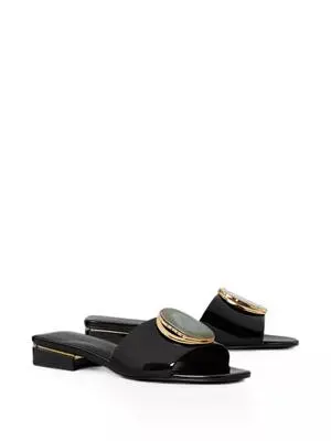 Tory Burch Patos Heeled Slides