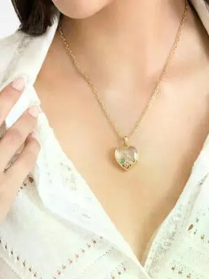 Loquet Diamond Octopus Charm In 18k Yellow