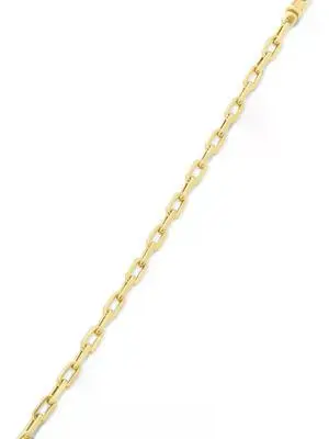 Sara Weinstock 18k Yellow Rectangle Link Chain Bracelet
