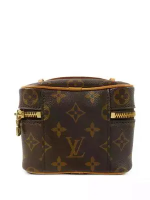 LOUIS VUITTON Monogram Nice Nano Makeup Bag