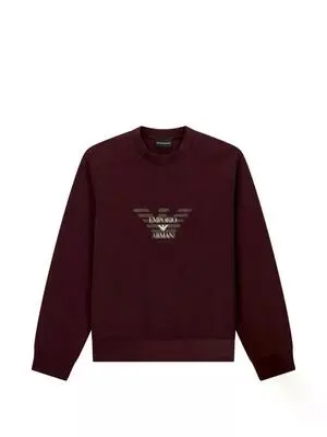Emporio Armani Logo Print Crewneck Sweatshirt