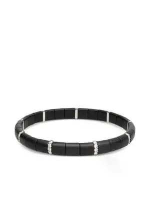 Roberto Demeglio 18k White Gold Pura Diamond Bracelet - Black