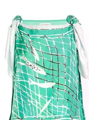 Altuzarra Siggi Graphic-print Top