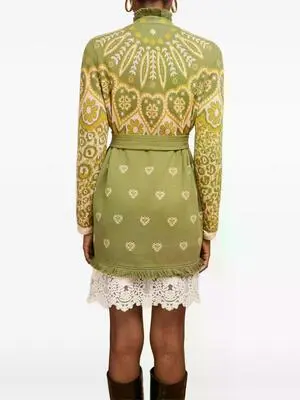 HAYLEY MENZIES Dalton Fringe-trim Cardigan