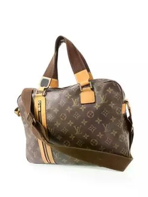 LOUIS VUITTON Monogram Canvas Bosphore Laptop Bag - Brown