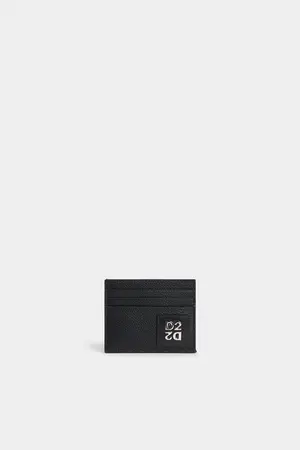 Dsquared2 Upside Down Credit Card Holder - Black