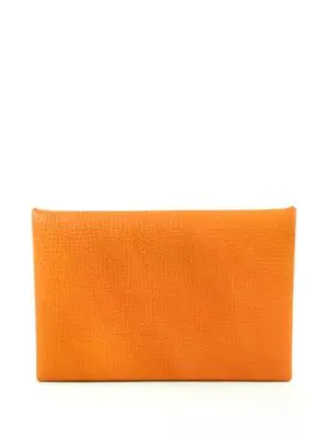 Hermès 2023 Calvi Epsom Card Holder
